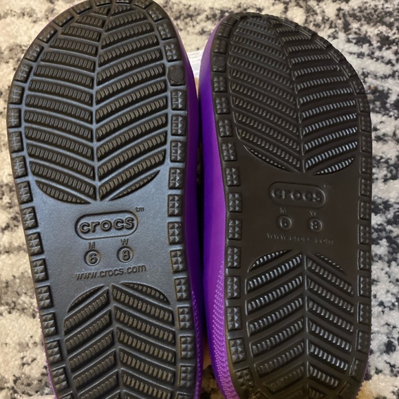 CROCS | Shoes | Mcdonalds X Crocs Grimace Cozzzy Sandal | Poshmark